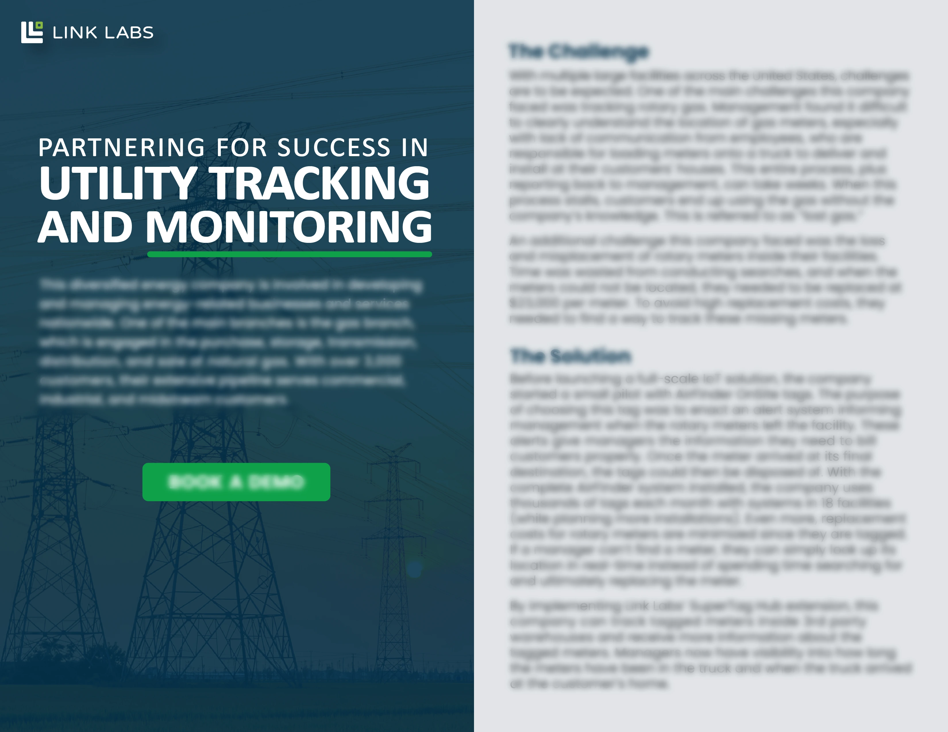 Partnering for Success in Utility Tracking and Monitoring | Case Study